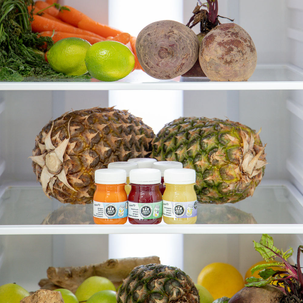 Pack of 12 x 60ml Shots – therawjuicecompany.ie